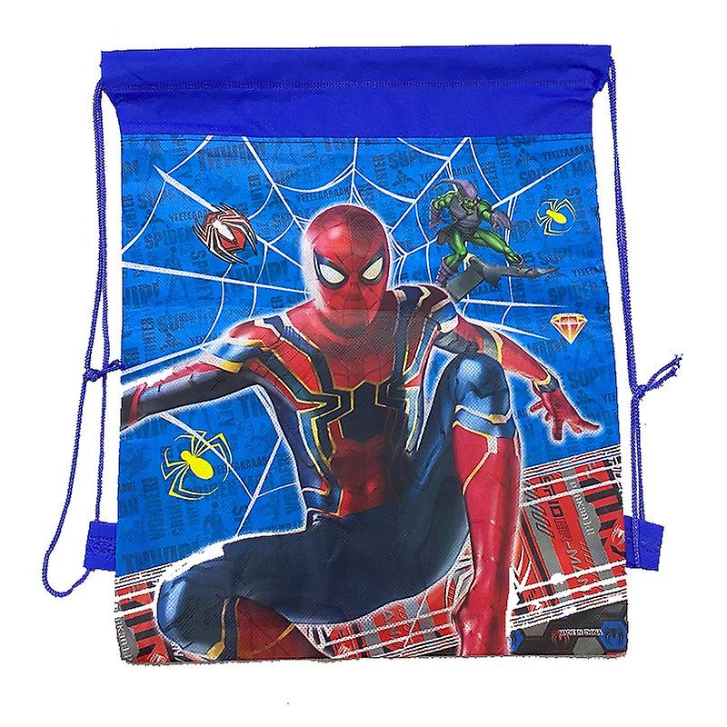 Kids Birthday Gift Bags Spider-Man Theme Party Supplies Paper Plate Cup ...