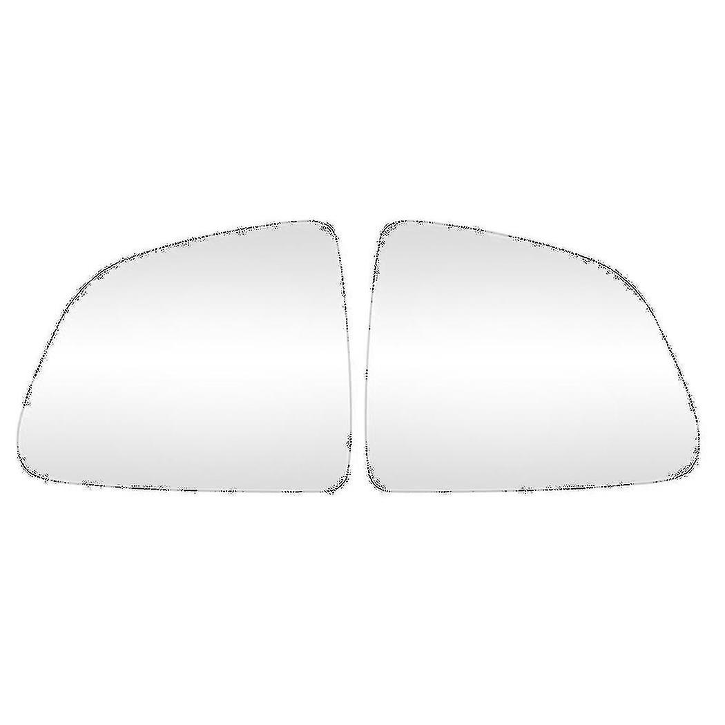 Front Left Right Anti-fog Rear View Mirror Lens Glass For Tesla White ...