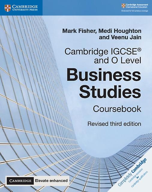 Cambridge Igcse And O Level Business Studies Revised Coursebook With Digital Acc by Veenu Jain ...