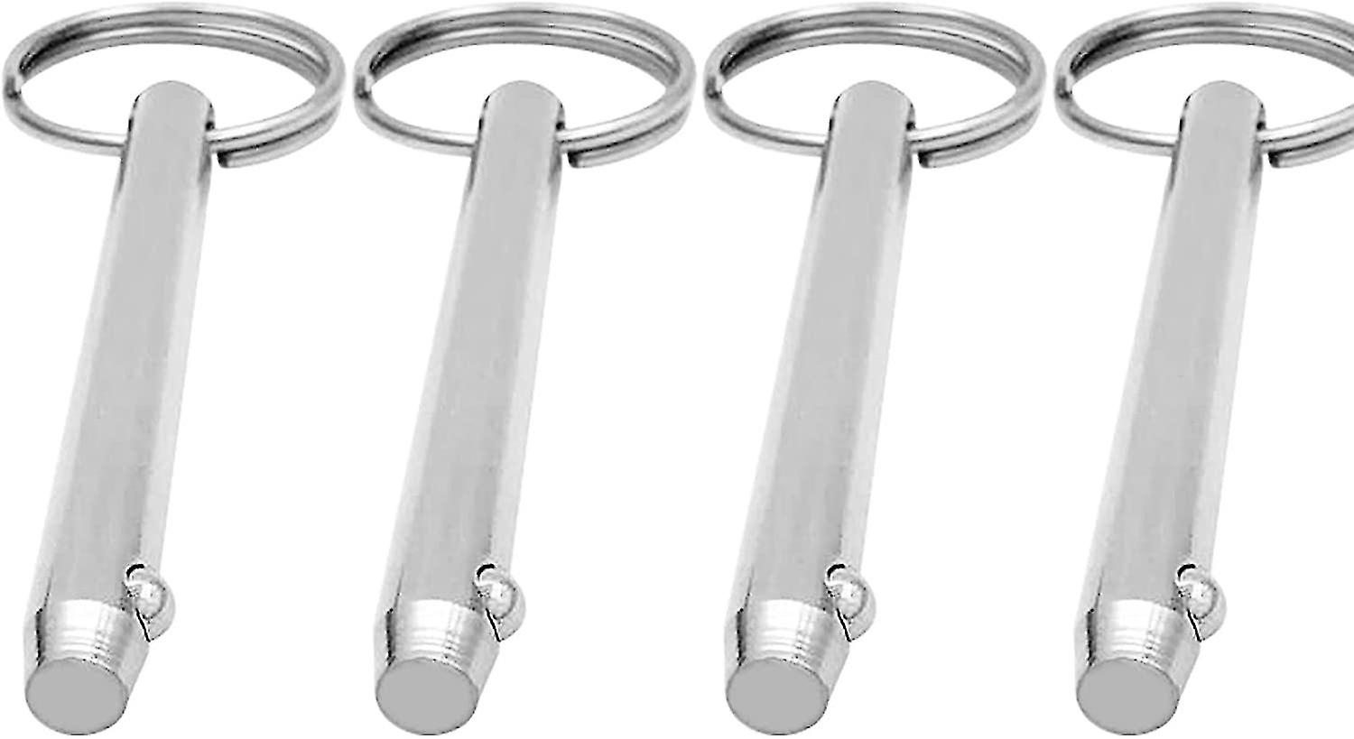 4 Pcs Quick Release Pins Stainless Steel Marine Quick Release Pins With ...