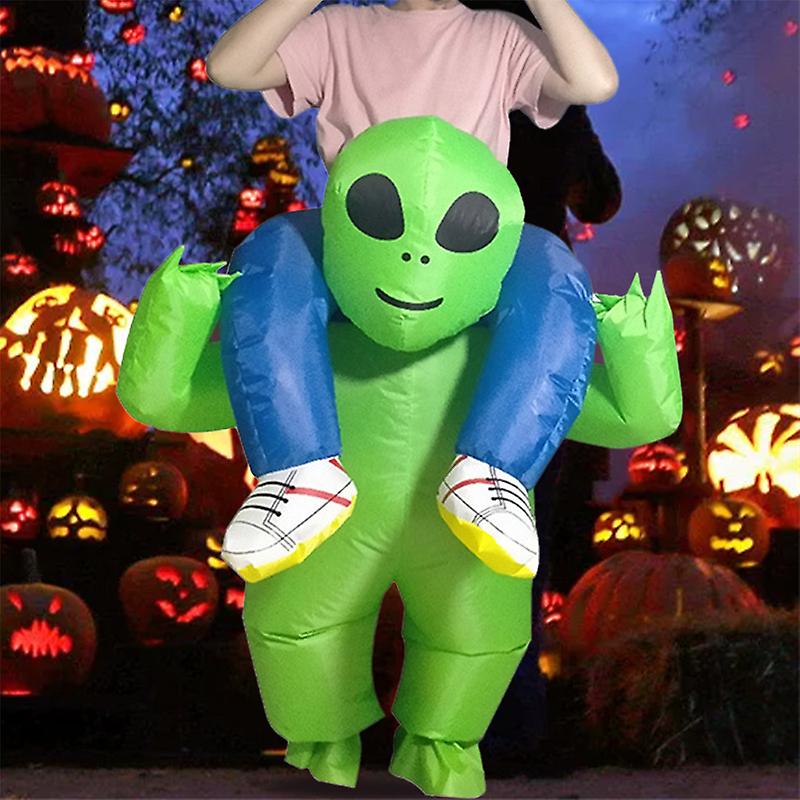Et-aliens Inflatable Costume Scary Monster Cosplay For Adult ...