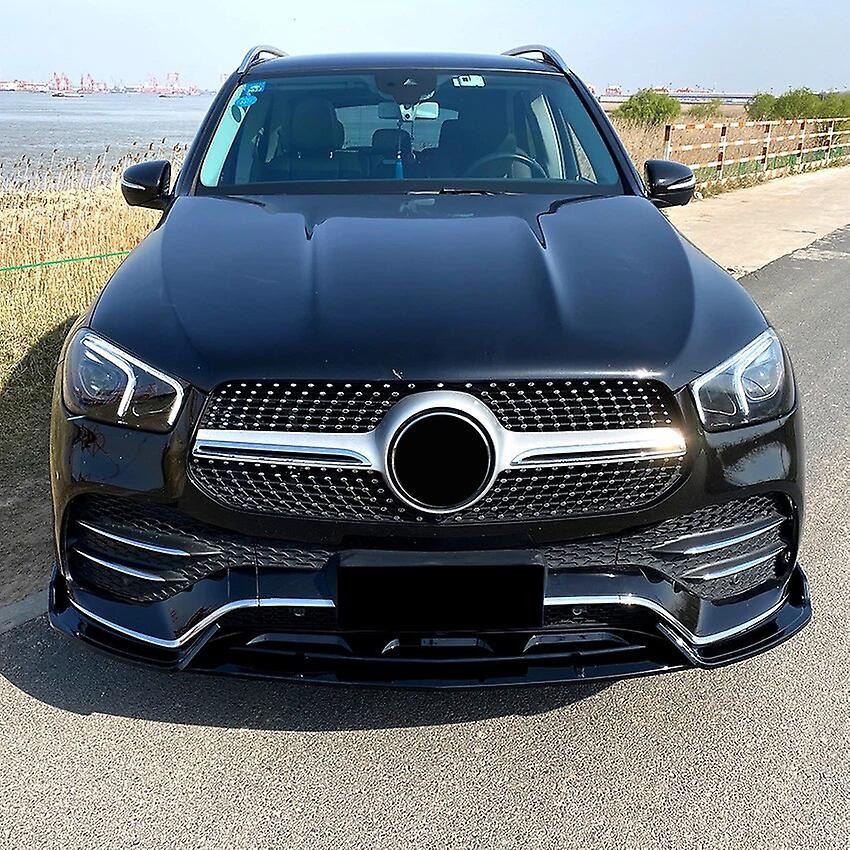 For Mercedes Benz GLE Class W167 C167 GLE350 GLE450 GLE53 AMG 2019-2023 Front Bumper Splitter ...