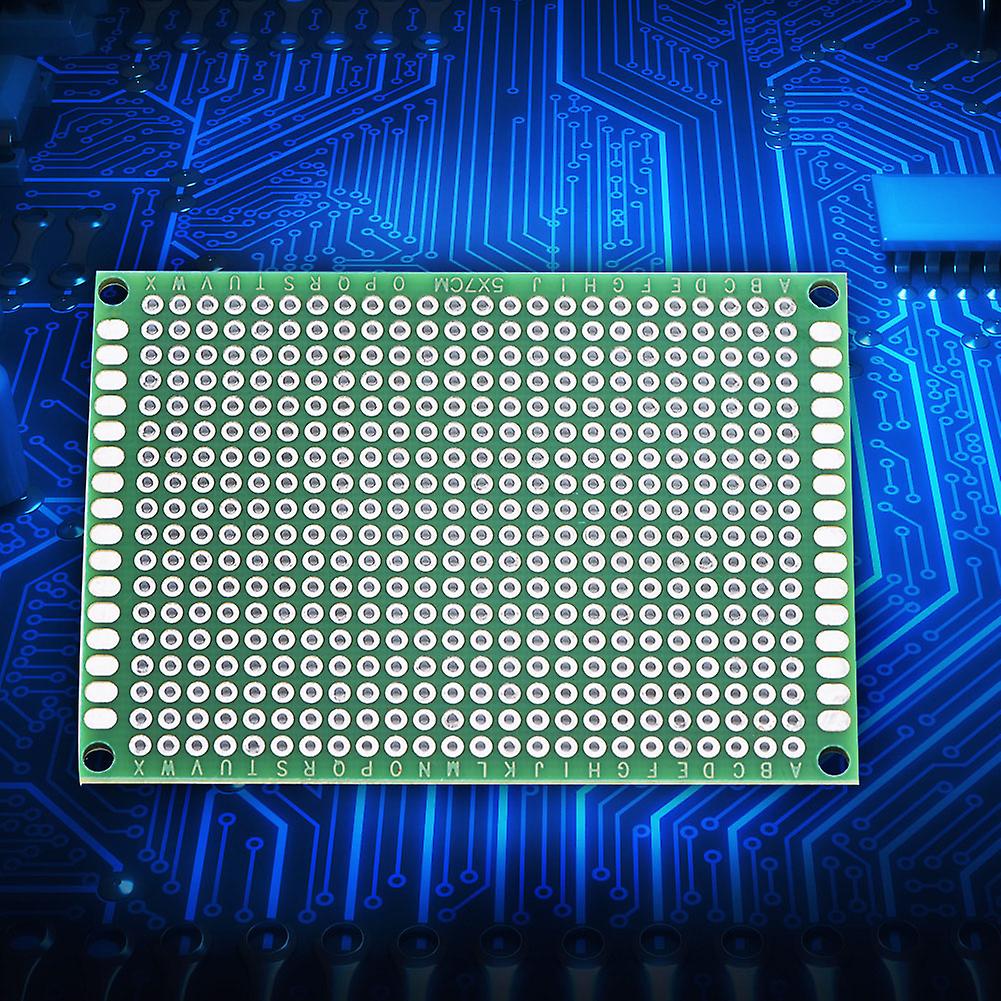 10 Piece 5cmx7cm Double Sides Prototyping DIY Soldering Universal PCB ...