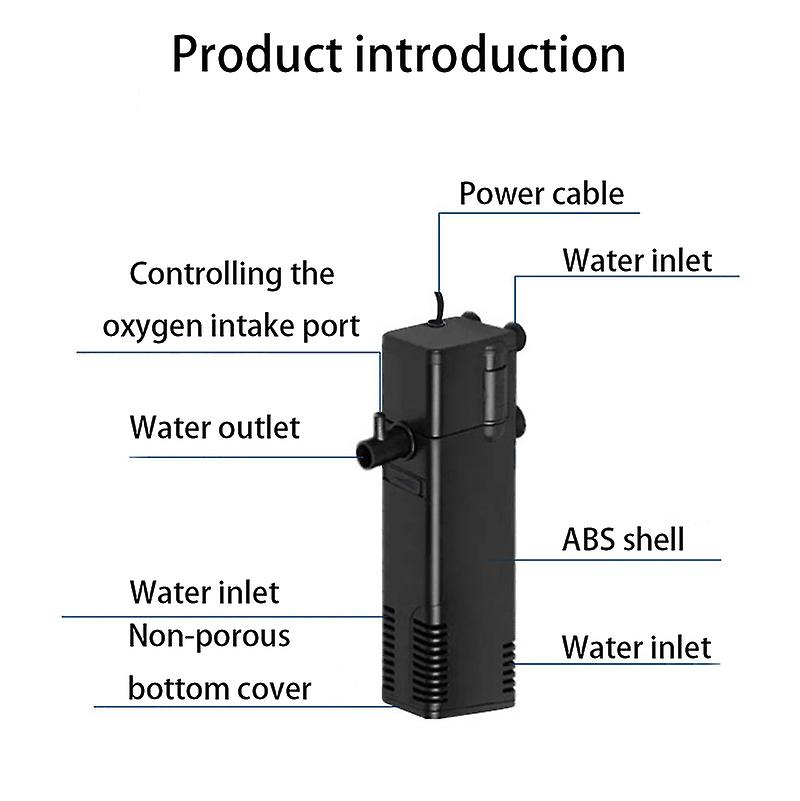 Small fish tank turtle tank aquarium low water level built-in ...