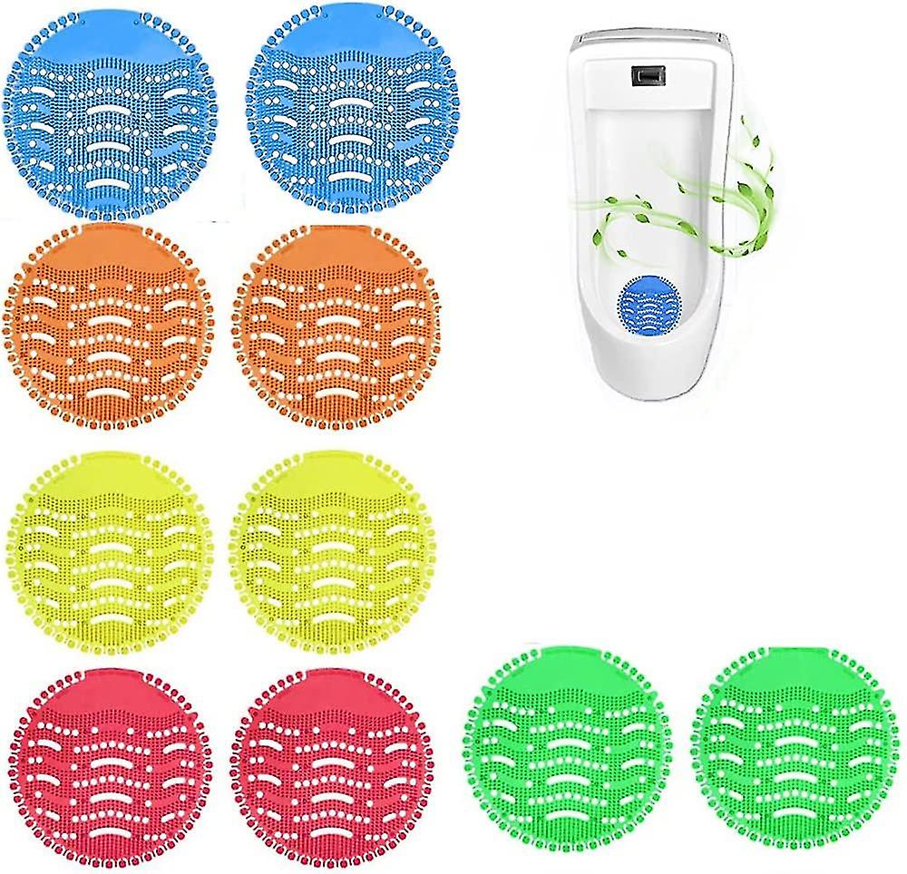10 Pack Urinal Screen & Deodorizer - Urinal Screen, Strong Fragrance ...