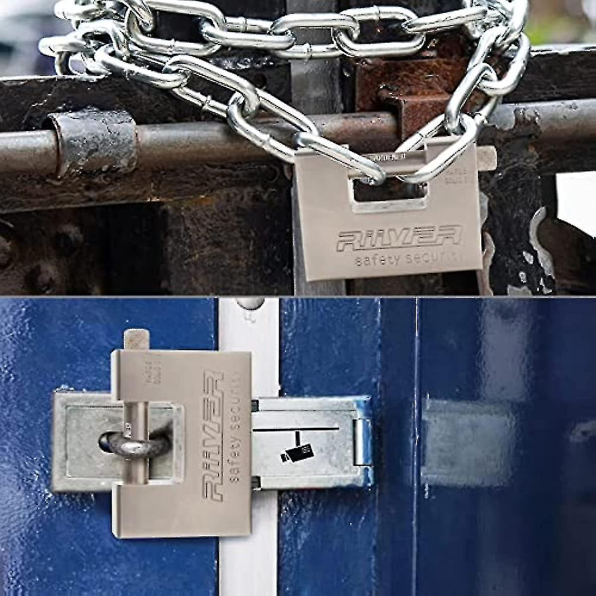 Allright 2pcs 104mm Padlock Heavy Duty Container Padlock High Security ...