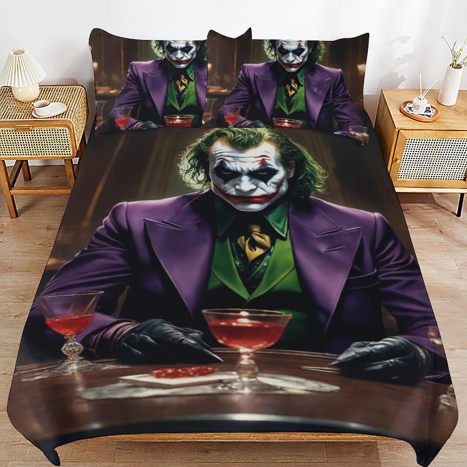 Joker Bedding Sets Cute Bed Cover Anime Cartoon 3D Printed Lightweight ...