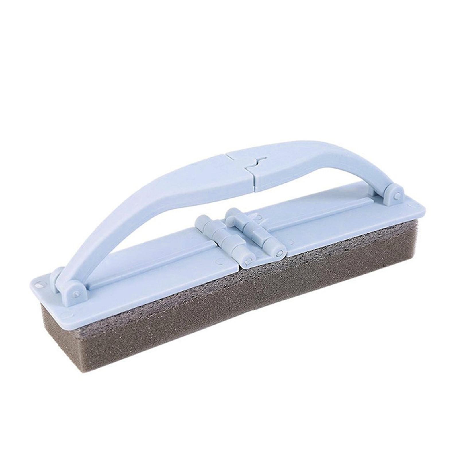 Folding Sponge Cleaning Brush Foldable Handle Kitchen Scrubber Water ...