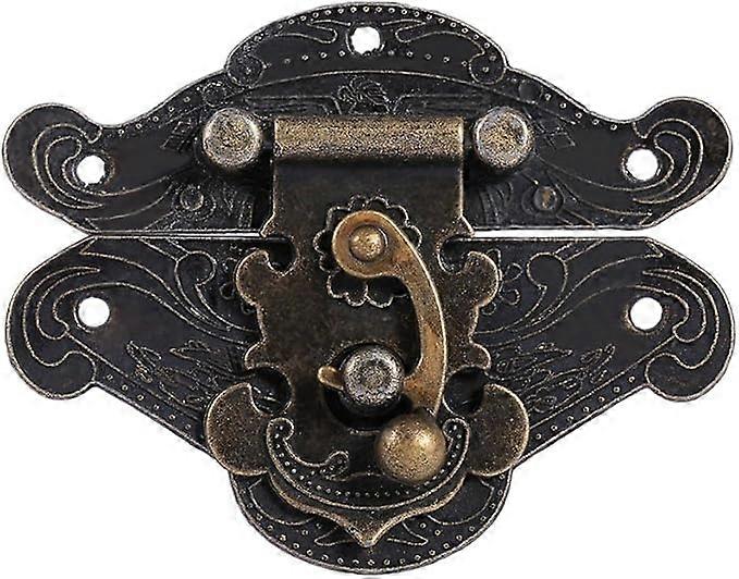 10 pcs Latches Vintage Antique Embossing Hasp Latch Lock Clasp with ...