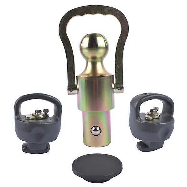 30000 lbs Capacity Gooseneck Ball and Safety Chain Kit GNXA2062 for Ram ...