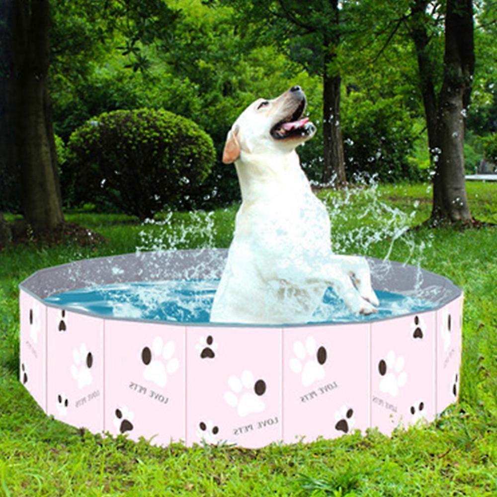 PVC Pet Swimming Pool Portable Foldable Pool Tub Bathtub Wash Tub Water ...