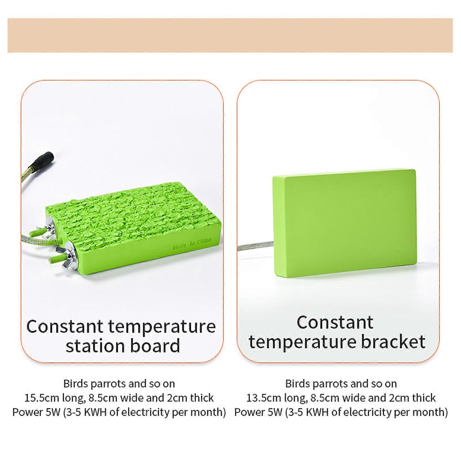 Heating Bird Perch Platform Constant Temperature Heating 12V 5W Small ...