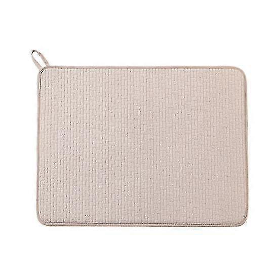 Microfiber Dish Drying Mat Absorbent Pad Large Size Kitchen Counter Mat ...
