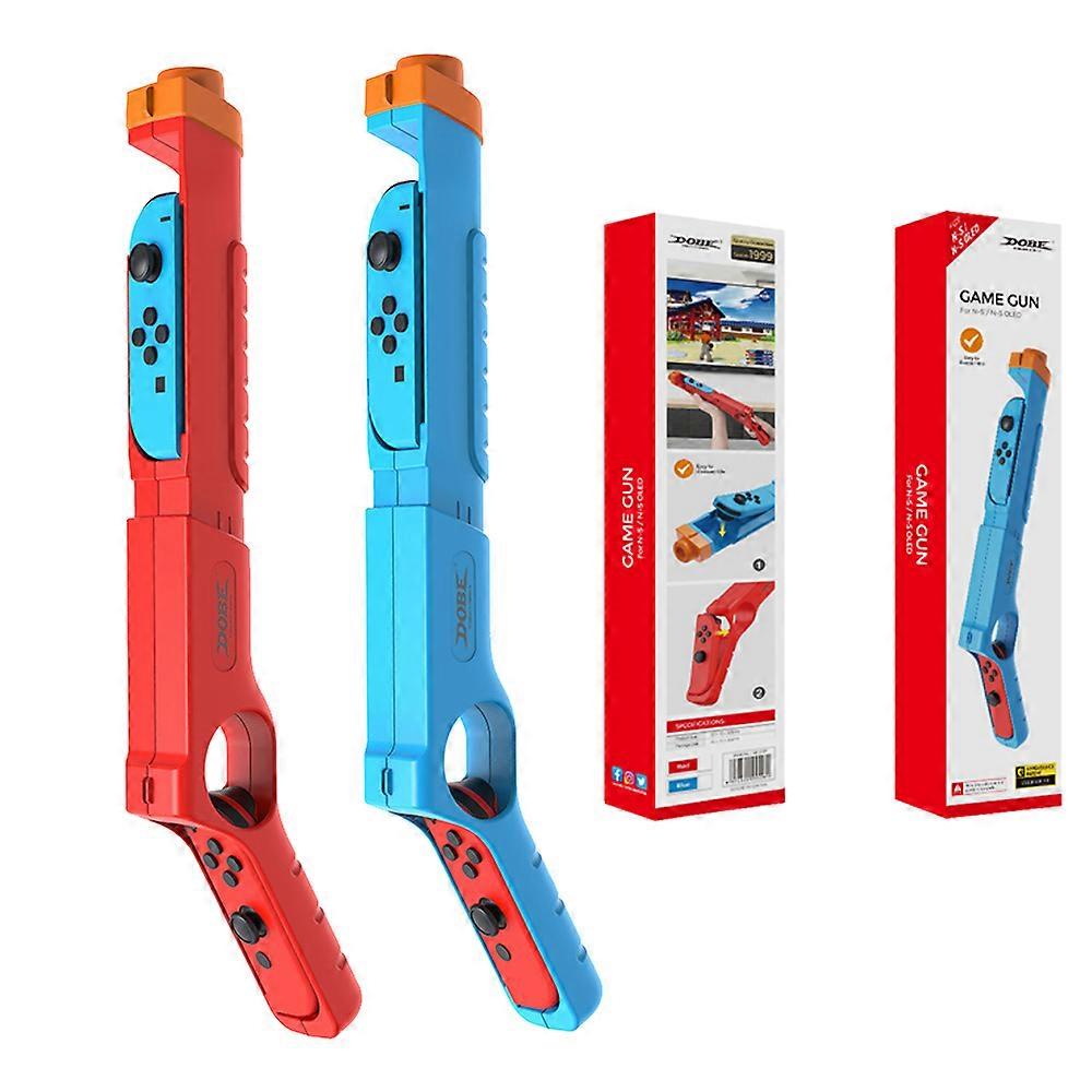 For Nintendo Switch OLED Handgrip Sense Joystick Shooting Gun ...