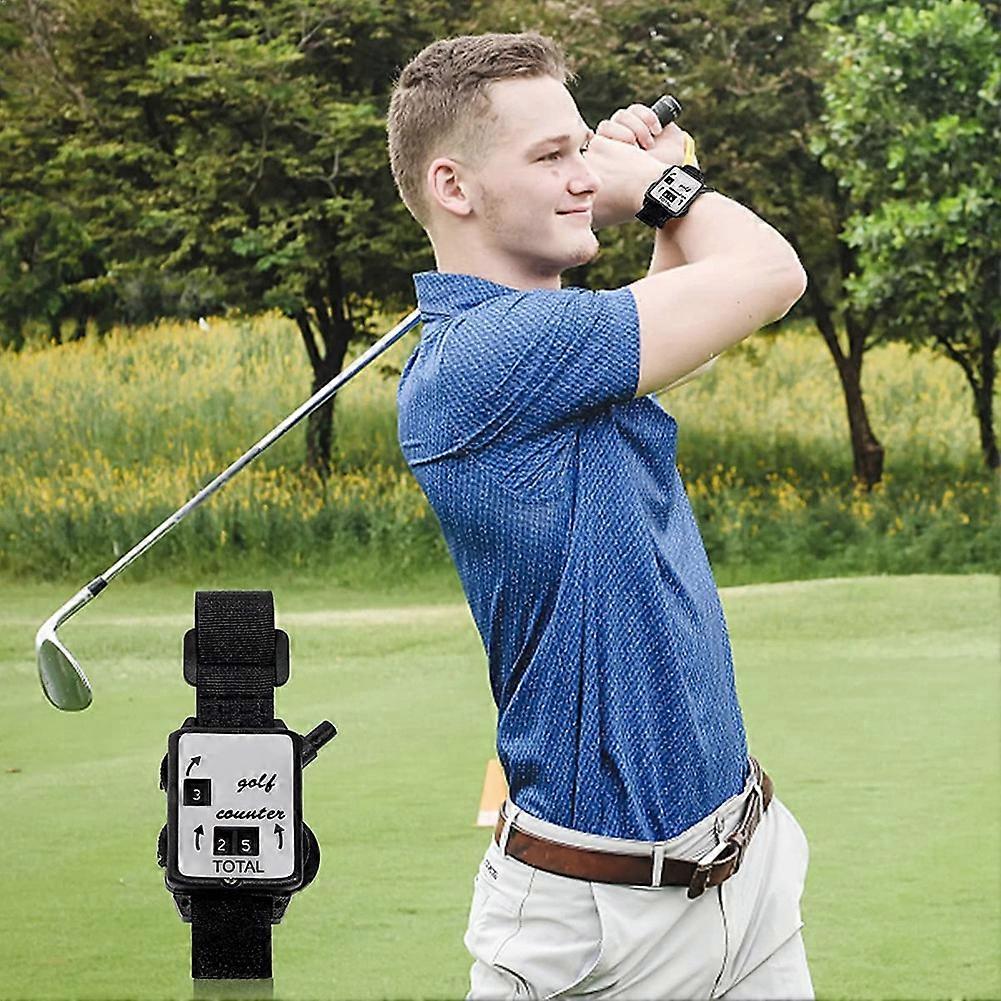 3 Pcs Golf Score Counter, Mini Golf Stroke Counter Watch with Reset ...