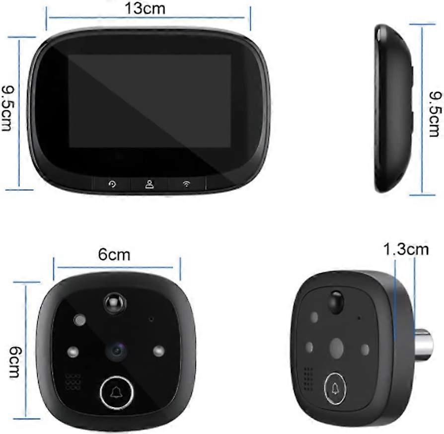 Wireless Remote Video Doorbell, Smart Remote Video Doorbell ...