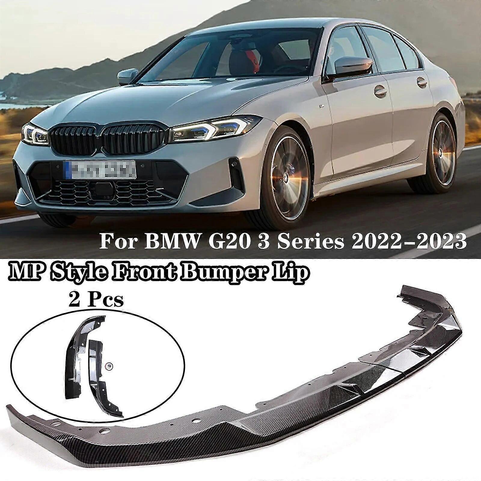 MP Style Front Bumper Lip For BMW G20 LCI 3 Series M340i 330i 2022-2023 ...