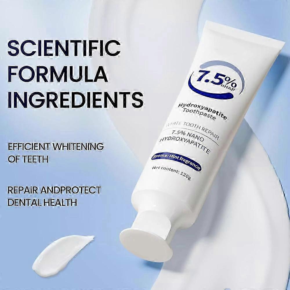 1-3pcs Hydroxyapatite Toothpaste for Enamel Protection,Gentle Mint ...