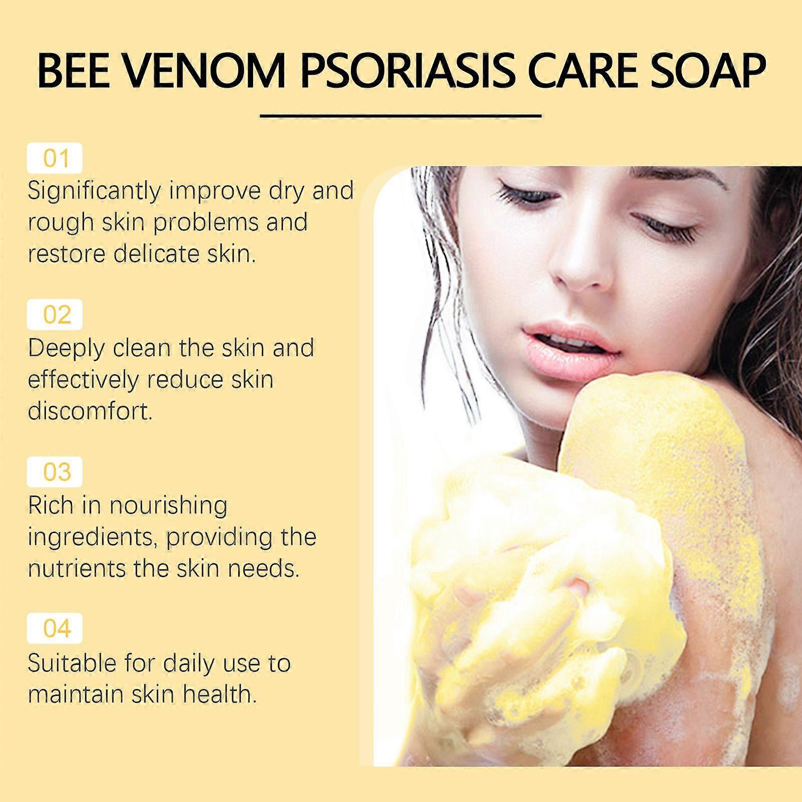 Bee-Venom Cowhide Moss Care Soap Moisturizes And Restores Itchy ...