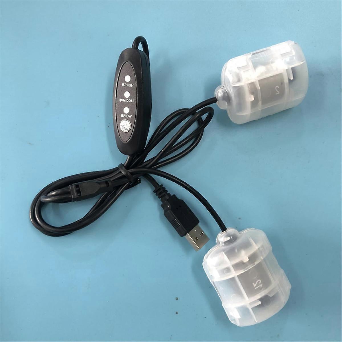USB Three Speed Regulation Vibration Massage Motor One to Two 5V ...