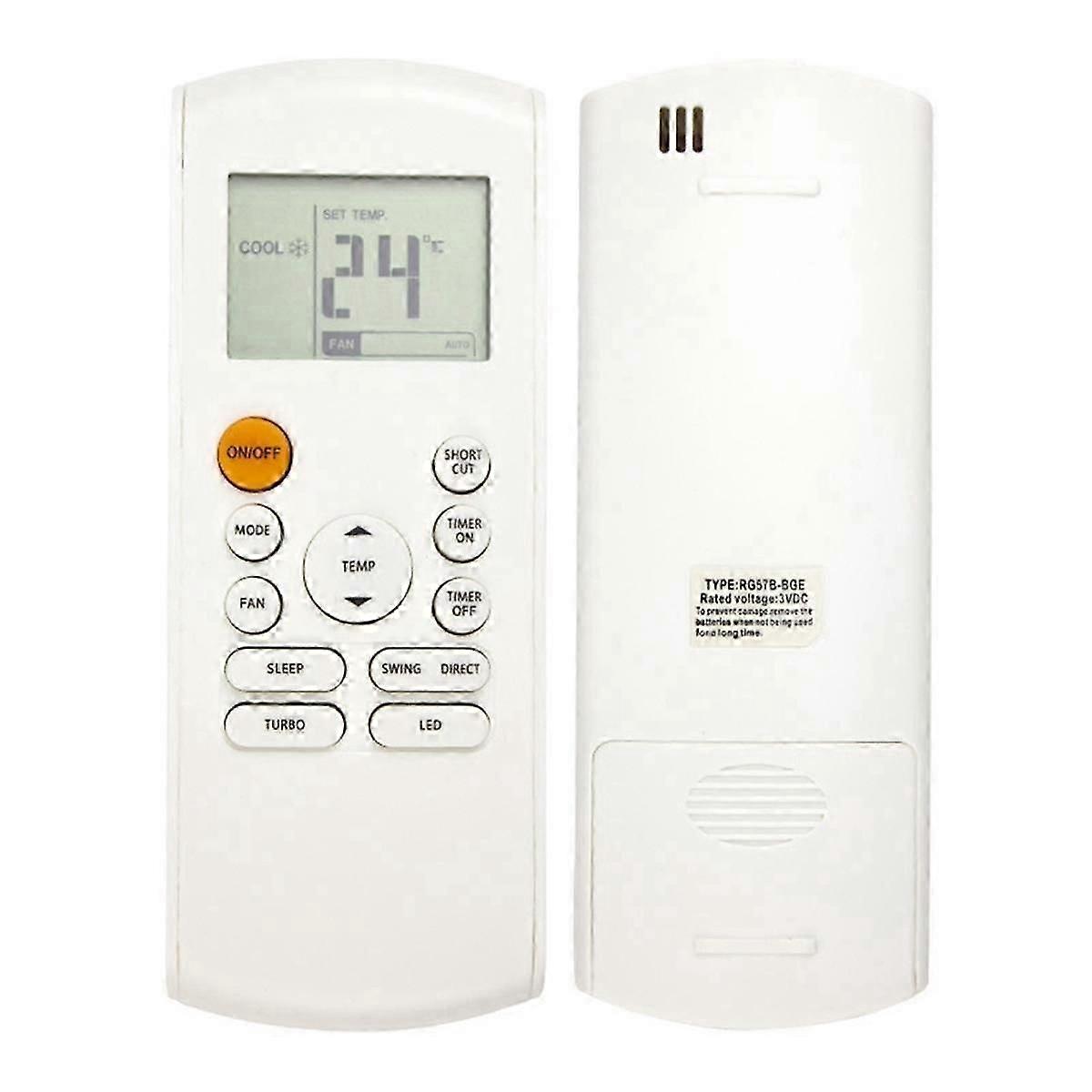 Air Conditioner Remote Control Replacement for English Air Conditioner ...