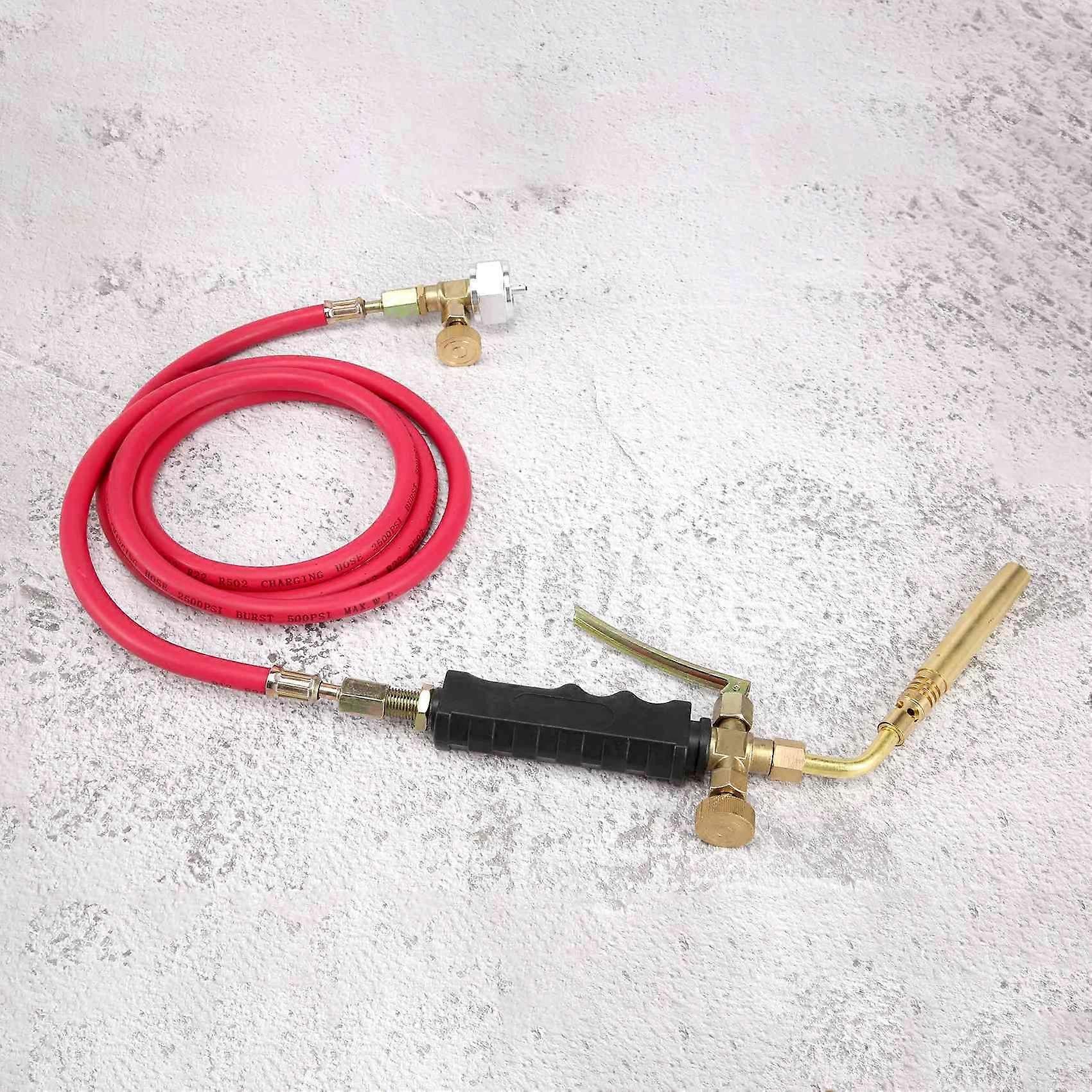 Brazing Welding Hose Torch MAPP Propane Soldering Torch with 1.6M Hose ...