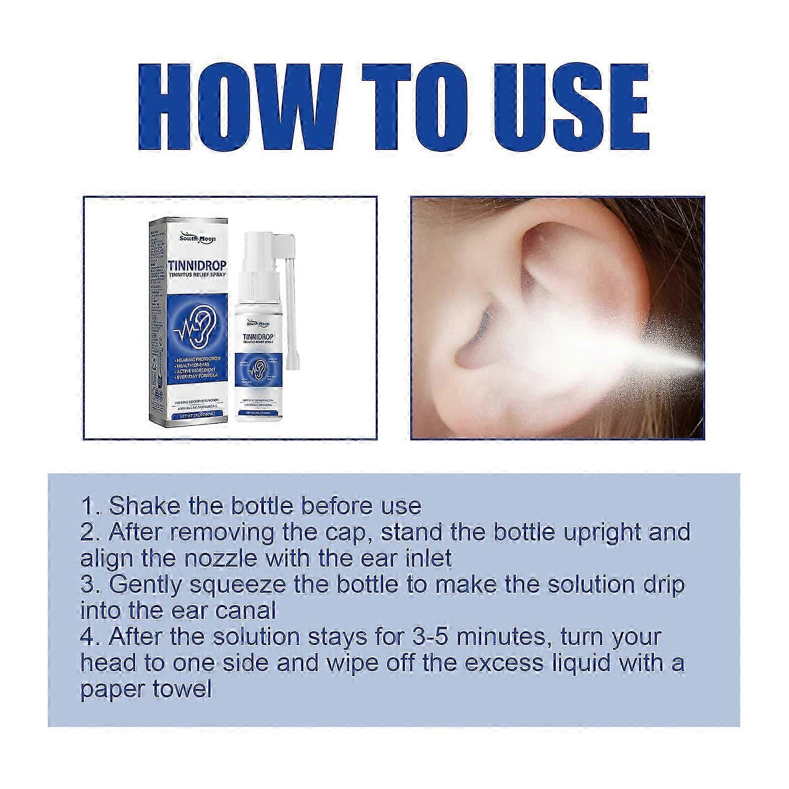 Ear Care Spray Ear Mild Care Earwax Cleaning Spray | Fruugo UK