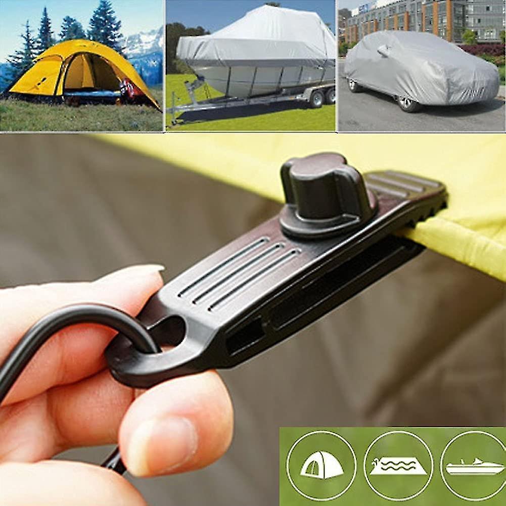 10 Pcs Tarp Tent Clip,tarp Clip Tent Clamp Tarp Awnings Clip Tarp ...
