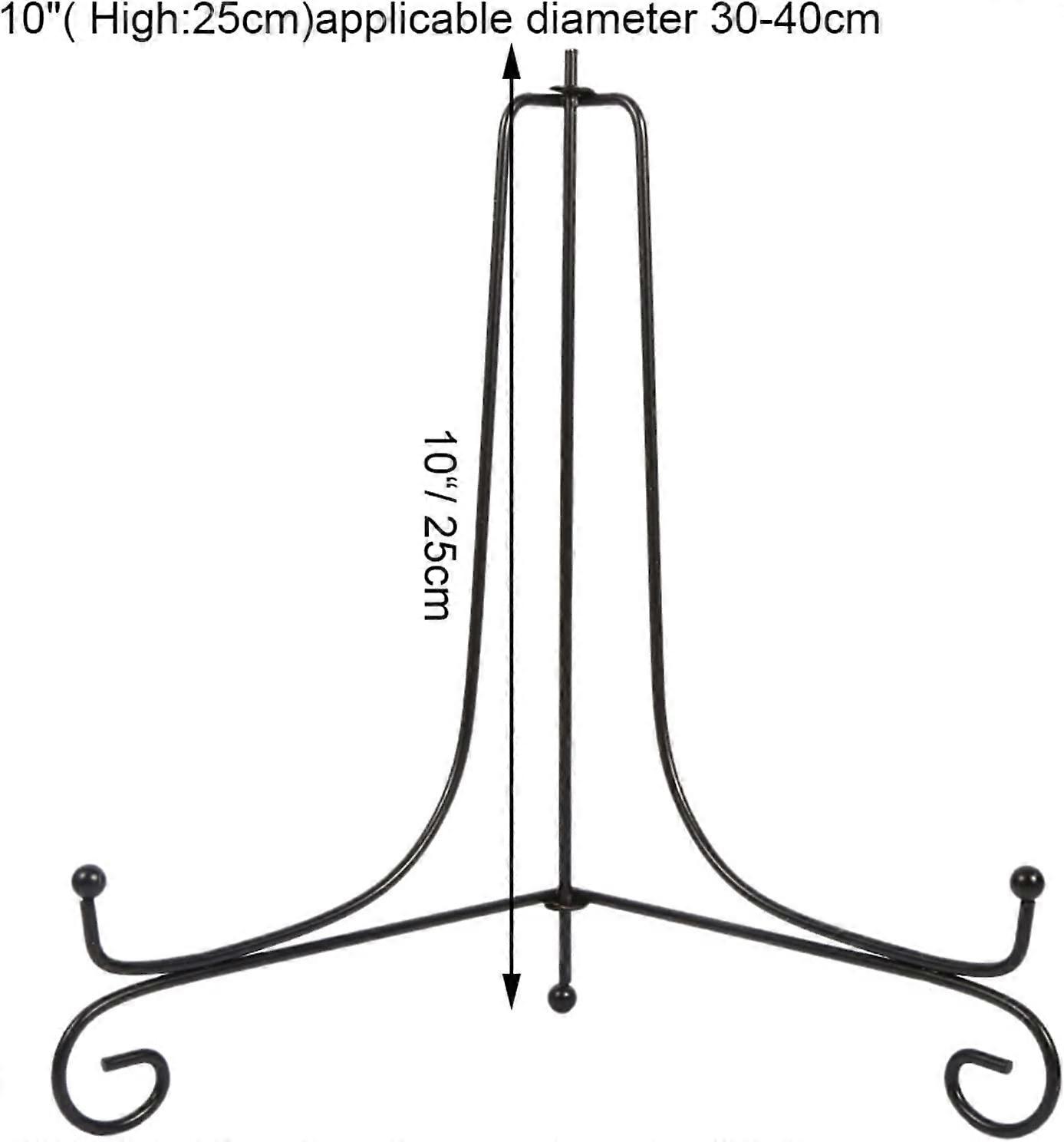 Display Stand, 1 Pcs 4" - 12" Iron Easel Classic Display Plate Holder ...