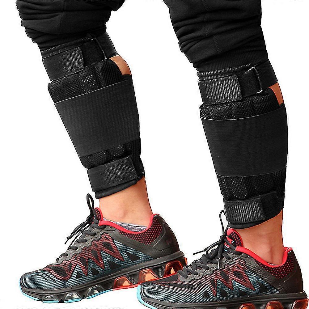 2 Packs 16kg Adjustable Ankle Weighted Exercise Leg Weighted Workout ...