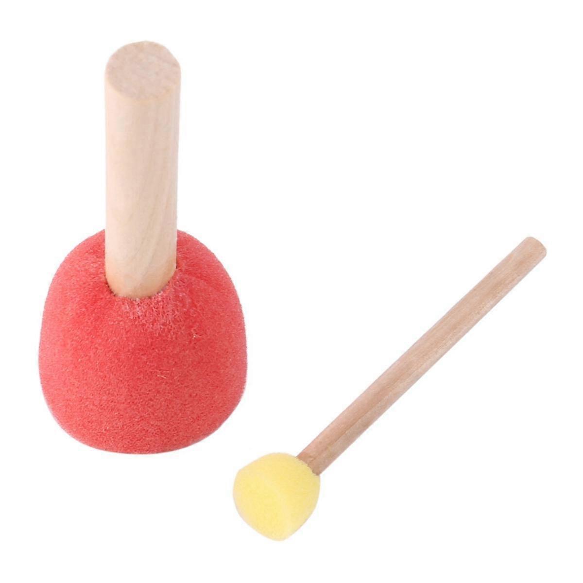 Foam Pouncer Assortment-Sponge Painting Stippler Set 24/-Foam Brush ...