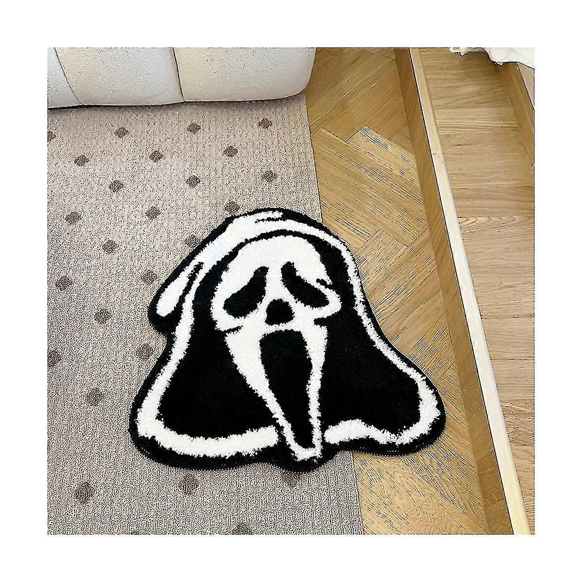 Face Tufted Carpet Scream Fluffy Rug Non Washable Mat S Rugs For Bed ...