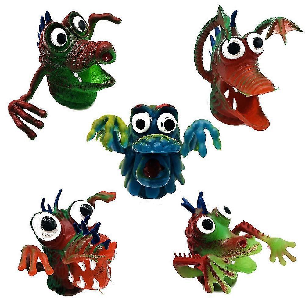 Strange Children's Finger Simulation Animal Silicone Finger Cover Boy ...