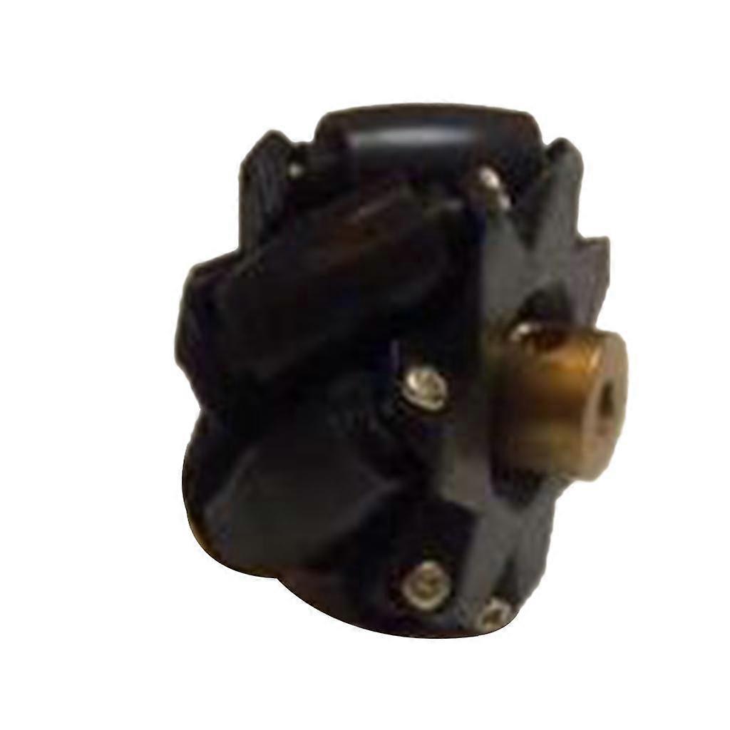 Omni wheel Mecanum Wheels with Coupling Black | Fruugo UK