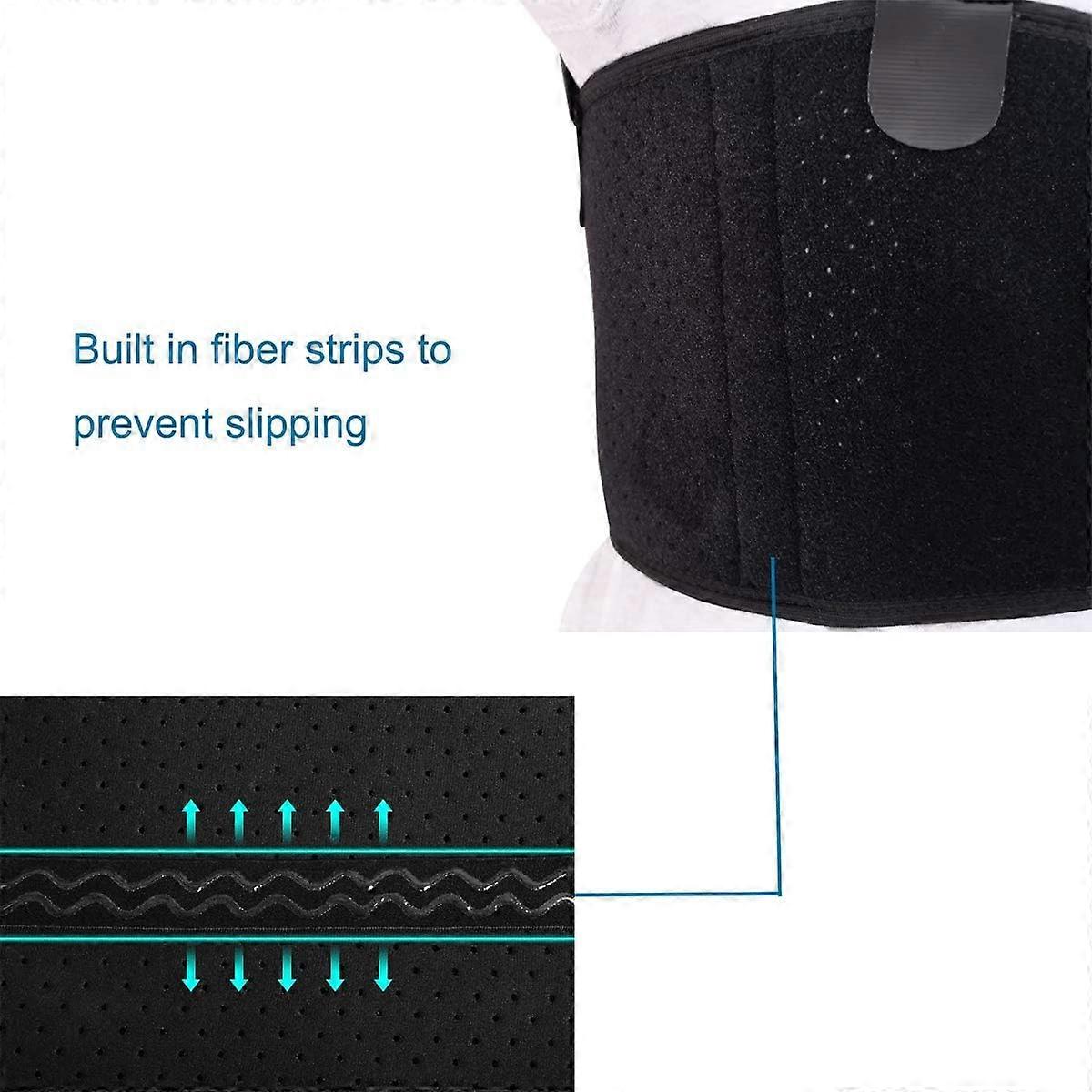 Broken Rib Brace, Rib and Chest Binder Belt for Men and Women, Rib Cage ...