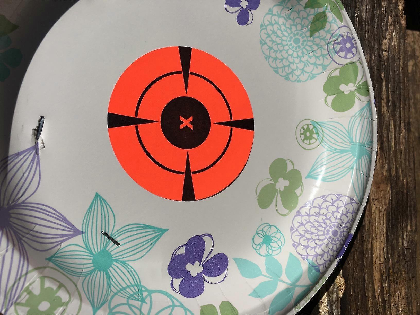 Target Sticker Roll, Self Adhesive Shooting Targets, Bright Fluorescent ...