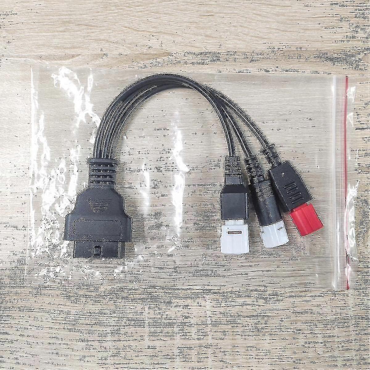 Obd2 Diagnostic Cable For Kline Euro5 Motorcycle 16 Pin To 3pin 4pin ...