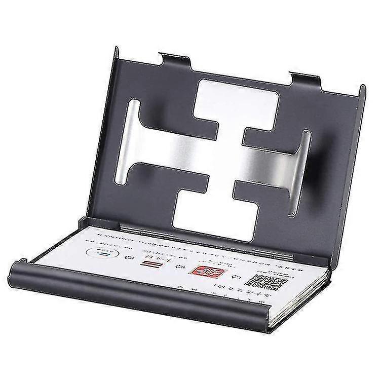 Business Card Holder Bank Card Membership Card Package Ultra Thin Metal ...