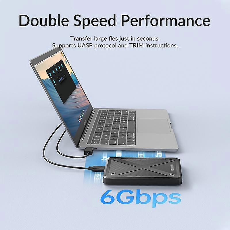 Mini 3TB USB 2.0/3.0 2.5 Inch Hard Disk Adapter Enclosure Case for ...