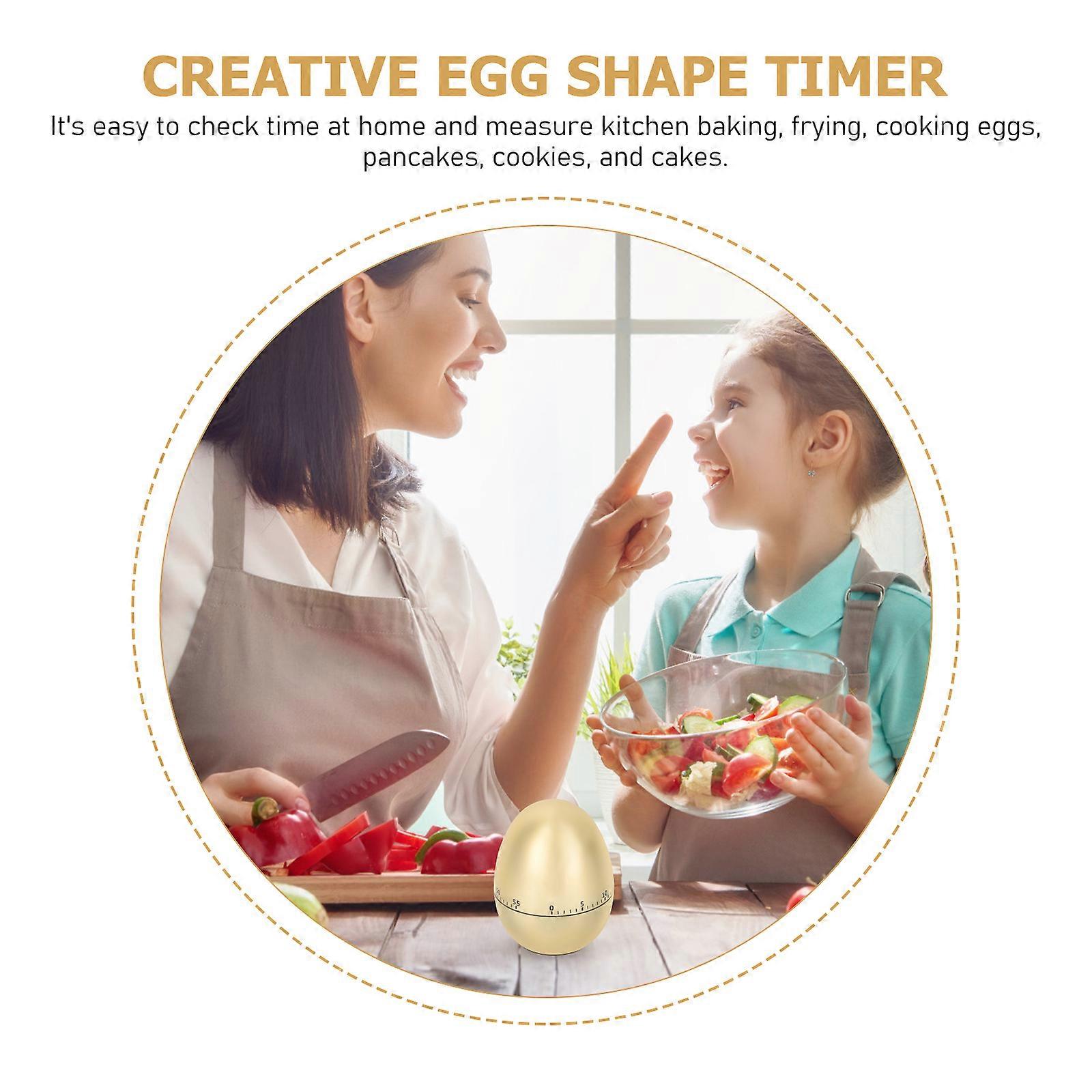 Creative Egg Shape Timer Interesting Time Reminding Tool Kitchen ...