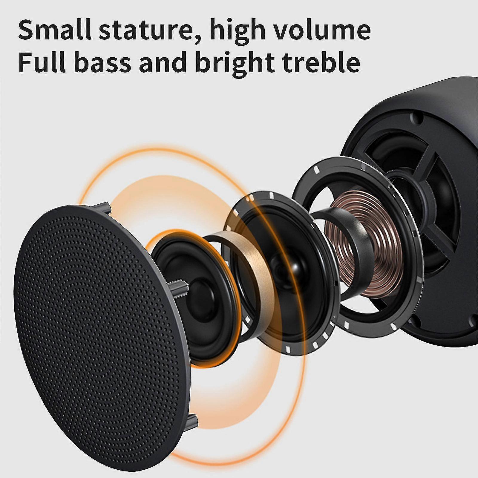 Outdoor Wireless Bluetooth Speaker Portable Mini Mountain Camp Travel Multifunctional Speaker ...