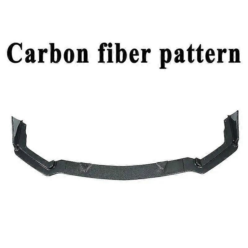 Front Bumper Lip Spoiler for Infiniti Q50 2014-2017 Not sport Carbon ...
