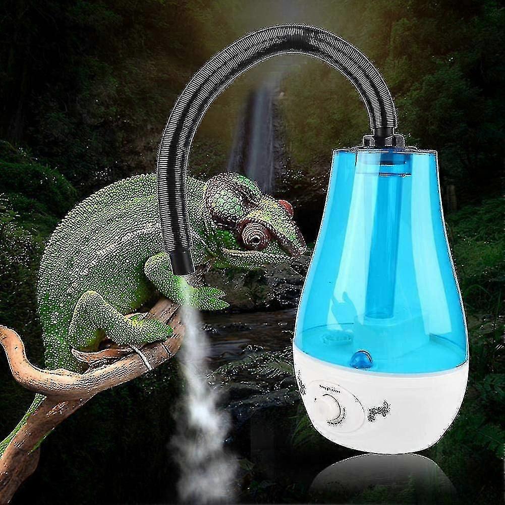 3l Reptile Terrarium Tank Humidifier Fog Generator Fogger Vaporizer ...