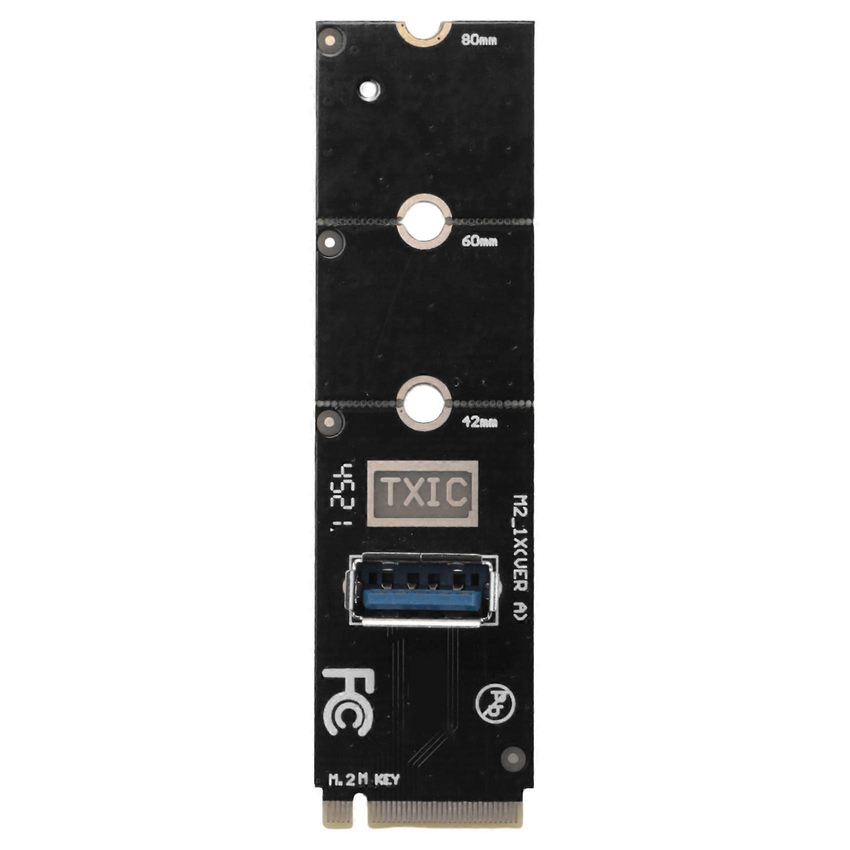 M.2 to PCI-E X16 Slot Adapter Card NGFF Pcie Riser Card NVME VGA ...