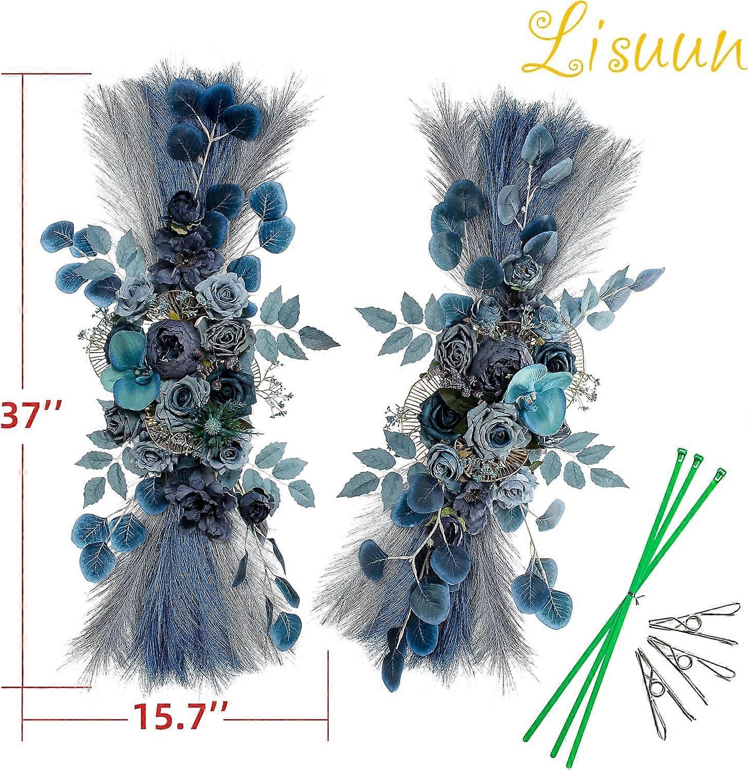 2-Pack Boho Flower Swags - Large Artificial Floral Arrangements for ...