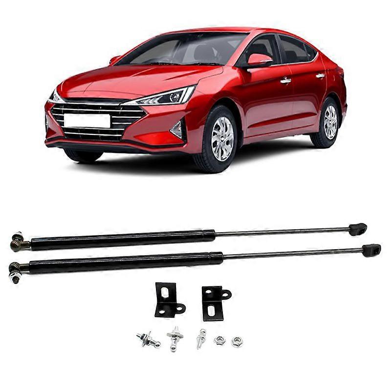 2Pcs Car Gas Shock Hood Strut Damper Front Engine Hood Support Rod ...