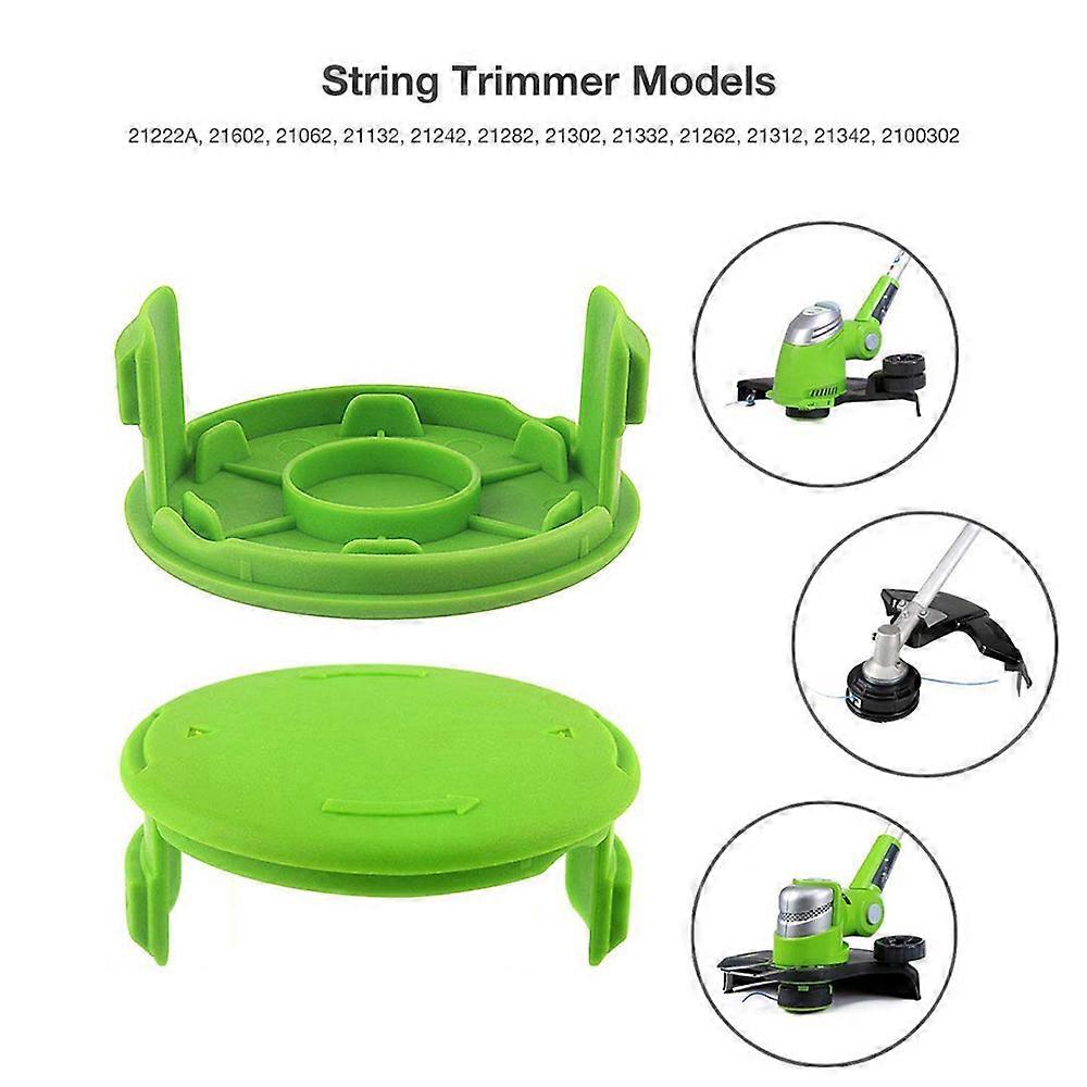 3Pack Spools Cap for Greenworks 21332 21342 24 Volt 40V Weed Eater ...