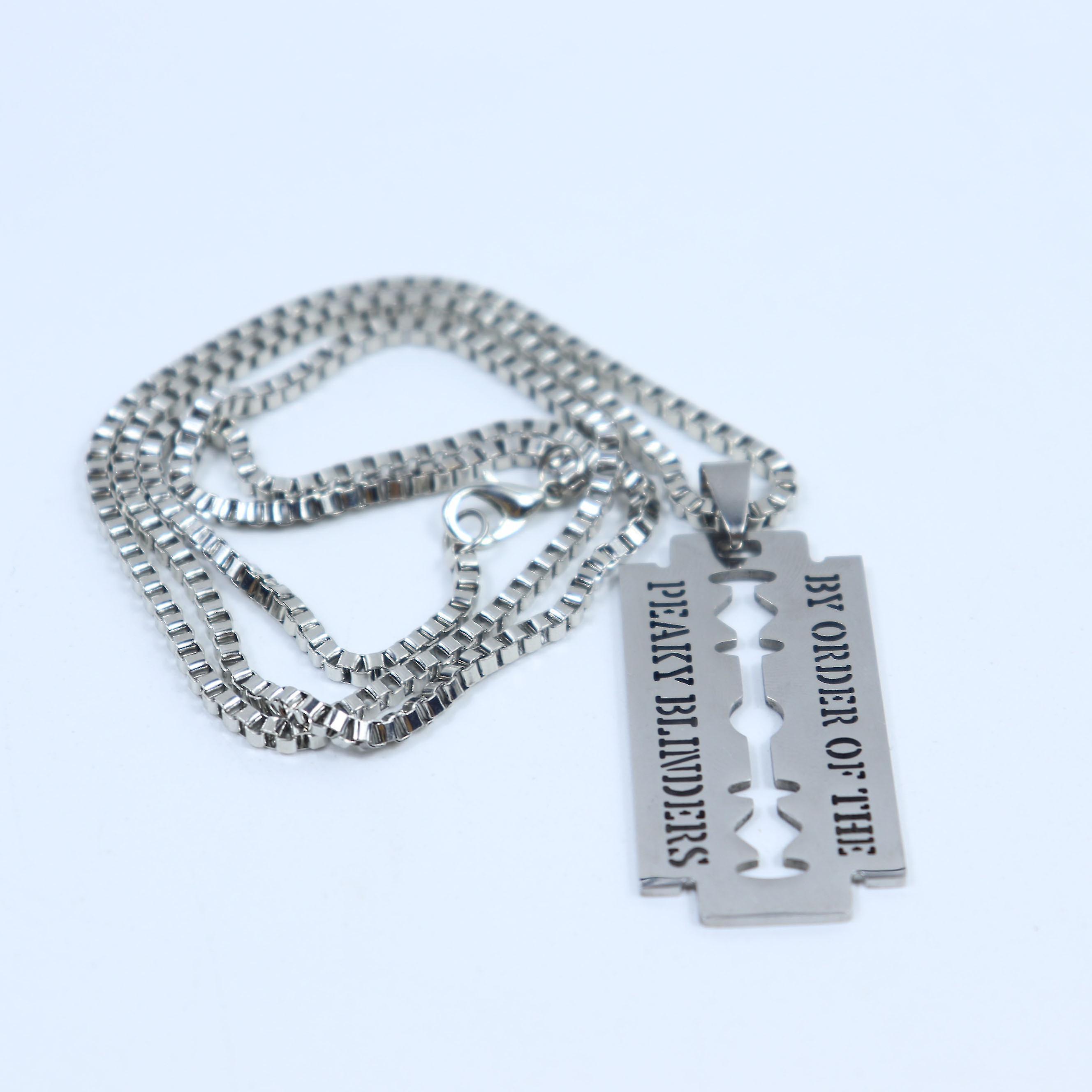 Peaky Blinders Blade Necklace Razor Blade Pendants&necklaces Movi ...