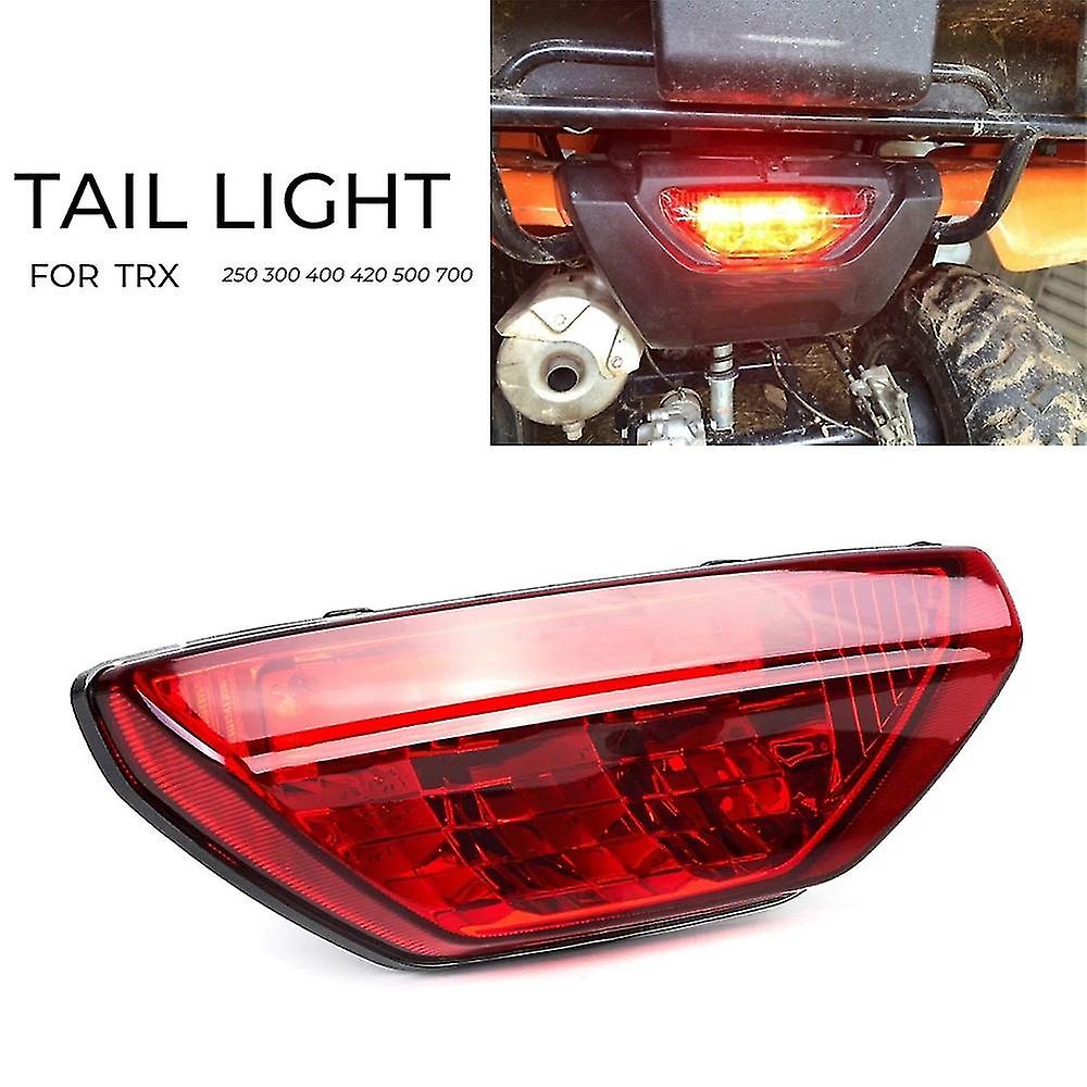 Red Atv Tail Light Taillight For Trx420 Trx500 Rancher Foreman 400ex ...