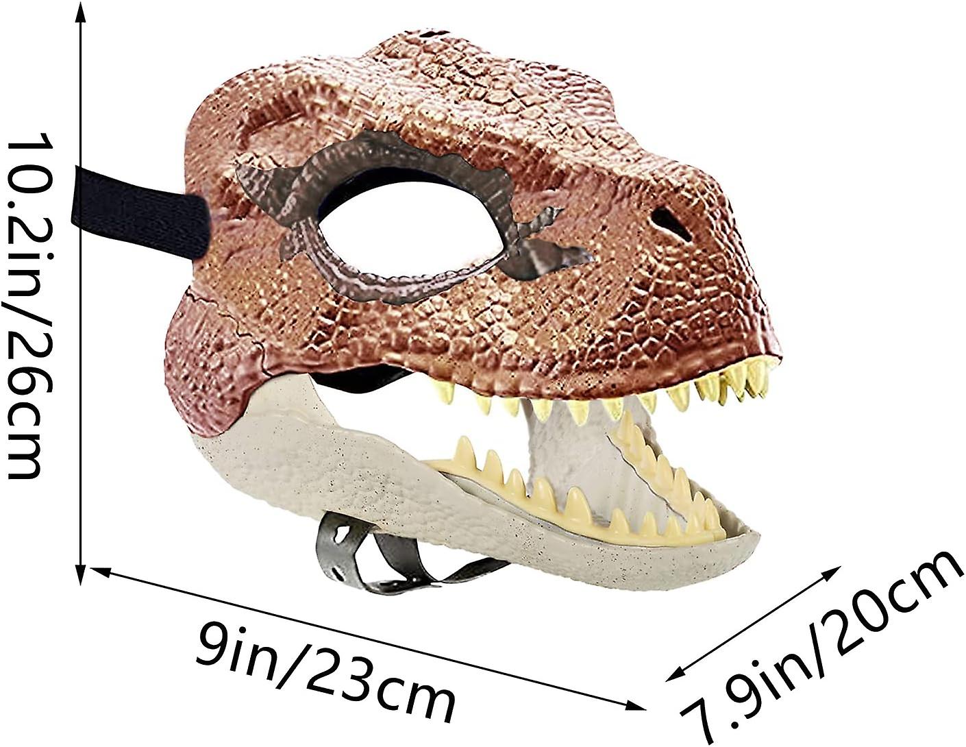 Dinosaur Mask Toys For Boys Realistic Mask Fursuit Head Predator Mask ...